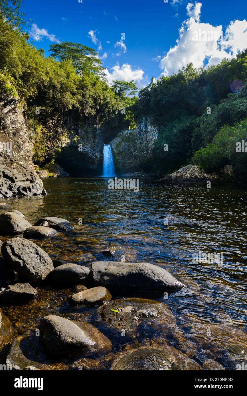 Waterfall Reunion Island High Resolution Stock Photography and Images ...