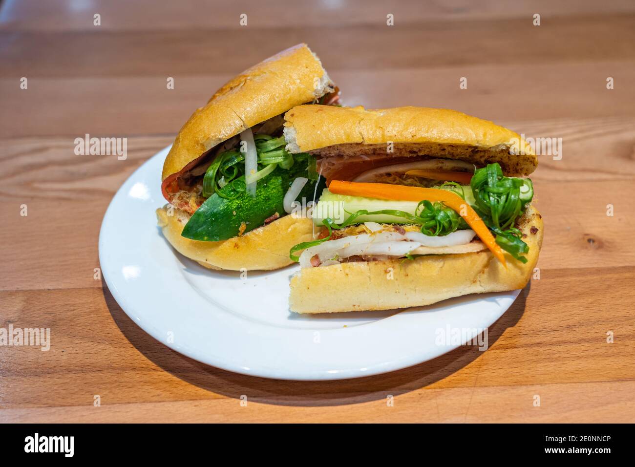Banh mi sandwich pork hi-res stock photography and images - Alamy