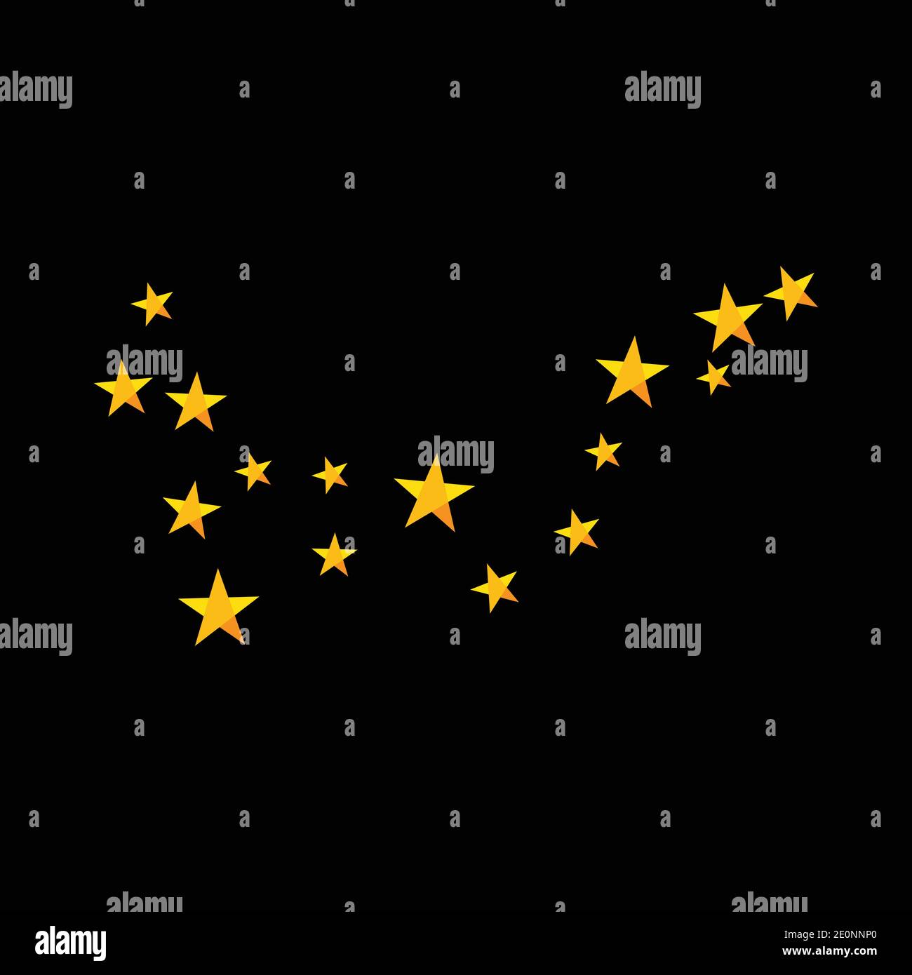 sparkling star golden background vector illustration design Stock Vector Image & Art - Alamy