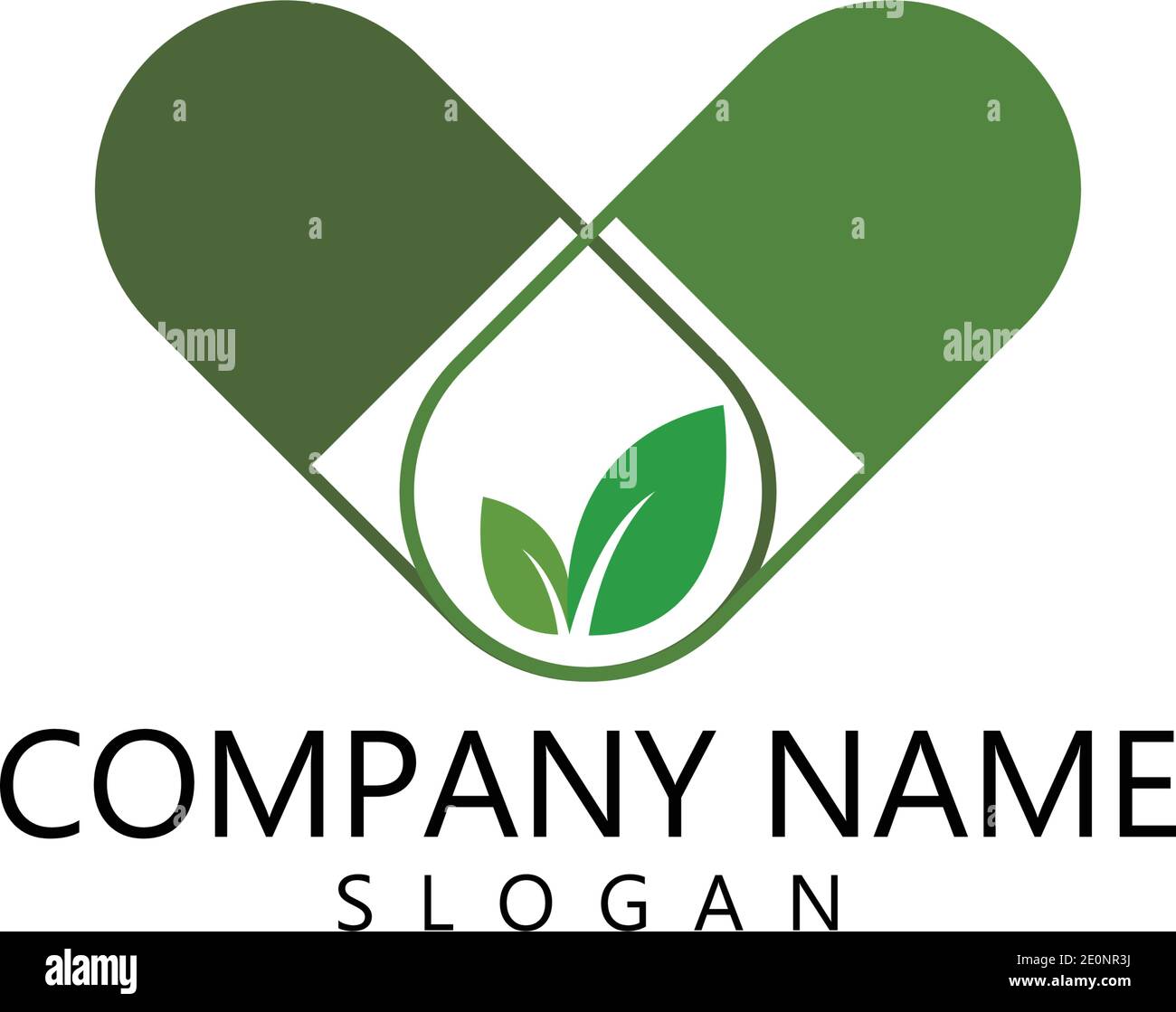 capsule logo icon vector template Stock Vector Image & Art - Alamy