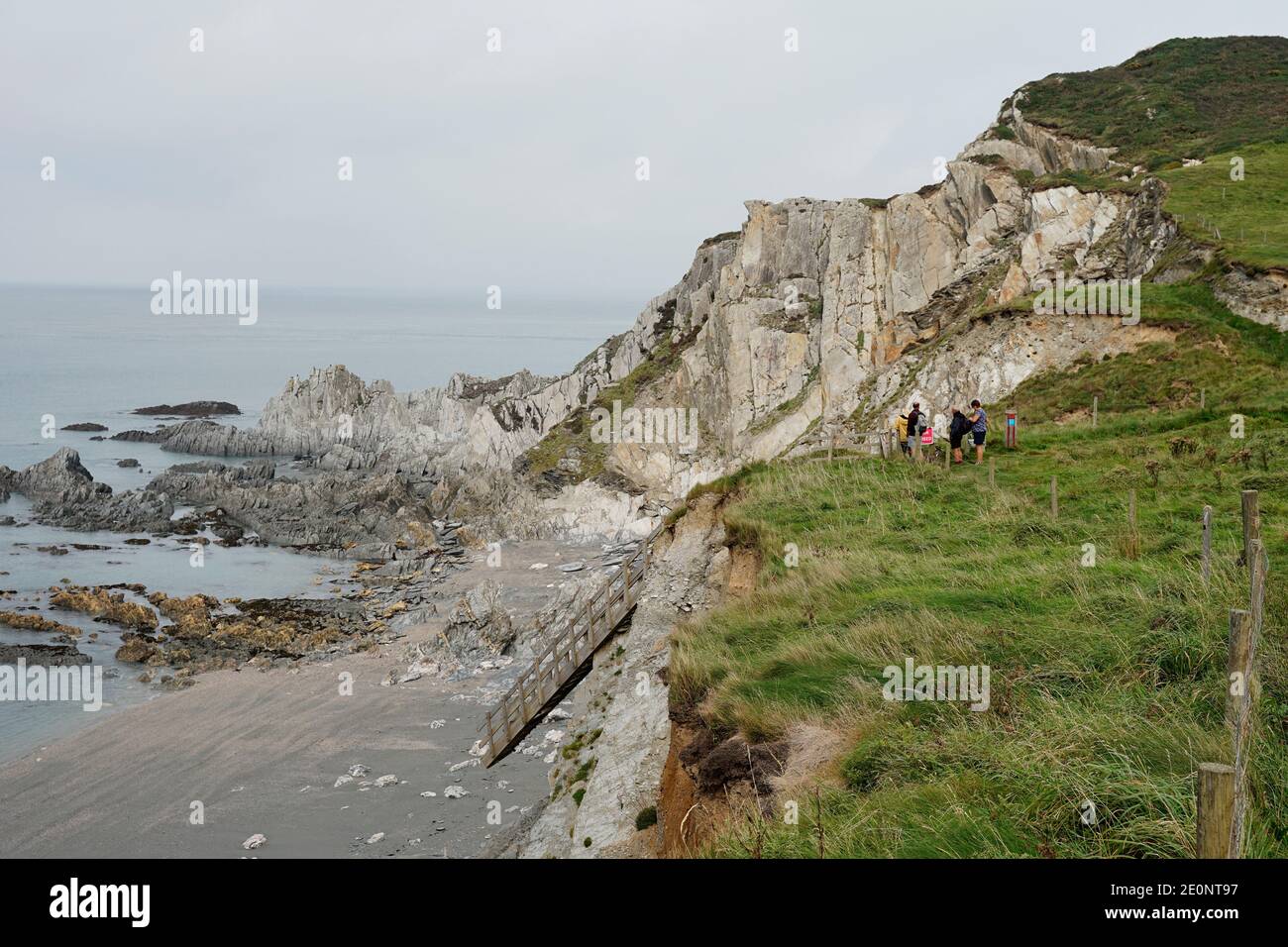 Hele Bay - North Devon, England, UK Stock Photo - Alamy