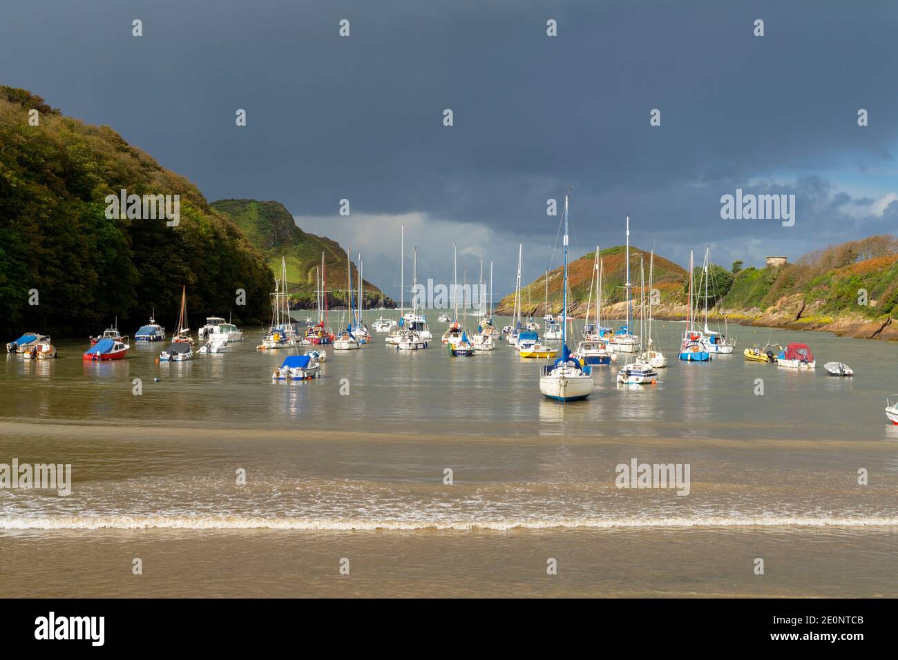 Watermouth Bay - Devon, England, UK Stock Photo - Alamy