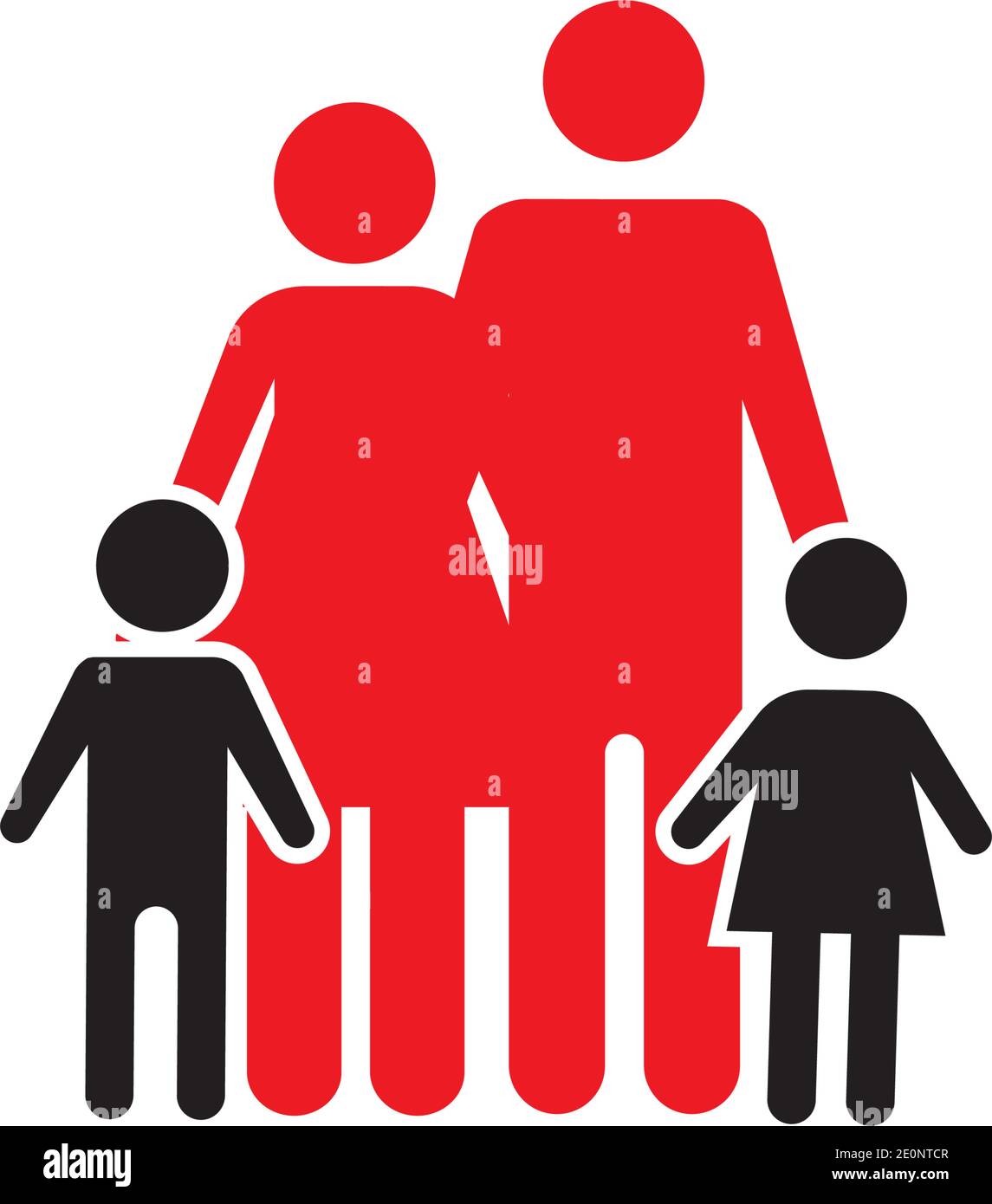 Family vector icon illustration ,family icon design ,illustration ...