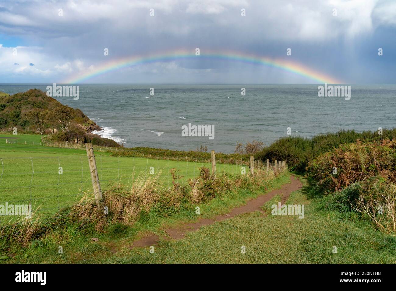Devon rainbow hi-res stock photography and images - Alamy