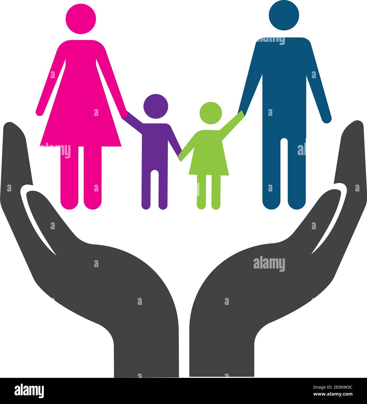 Family vector icon illustration ,family icon design ,illustration ...