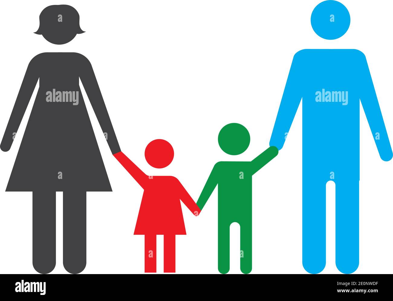 Family vector icon illustration ,family icon design ,illustration ...