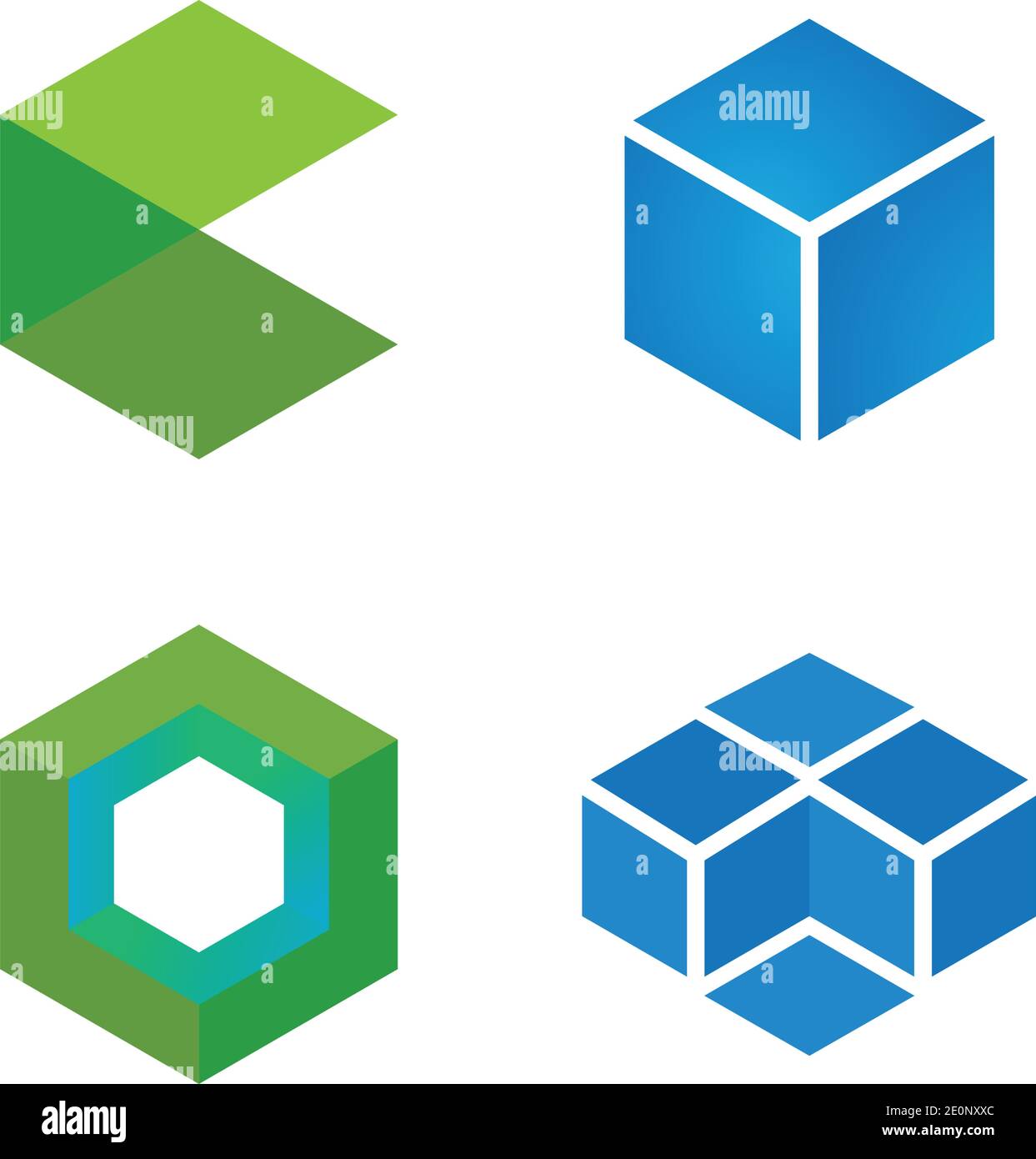 Cube business vector icon illustration Stock Vector Image & Art - Alamy