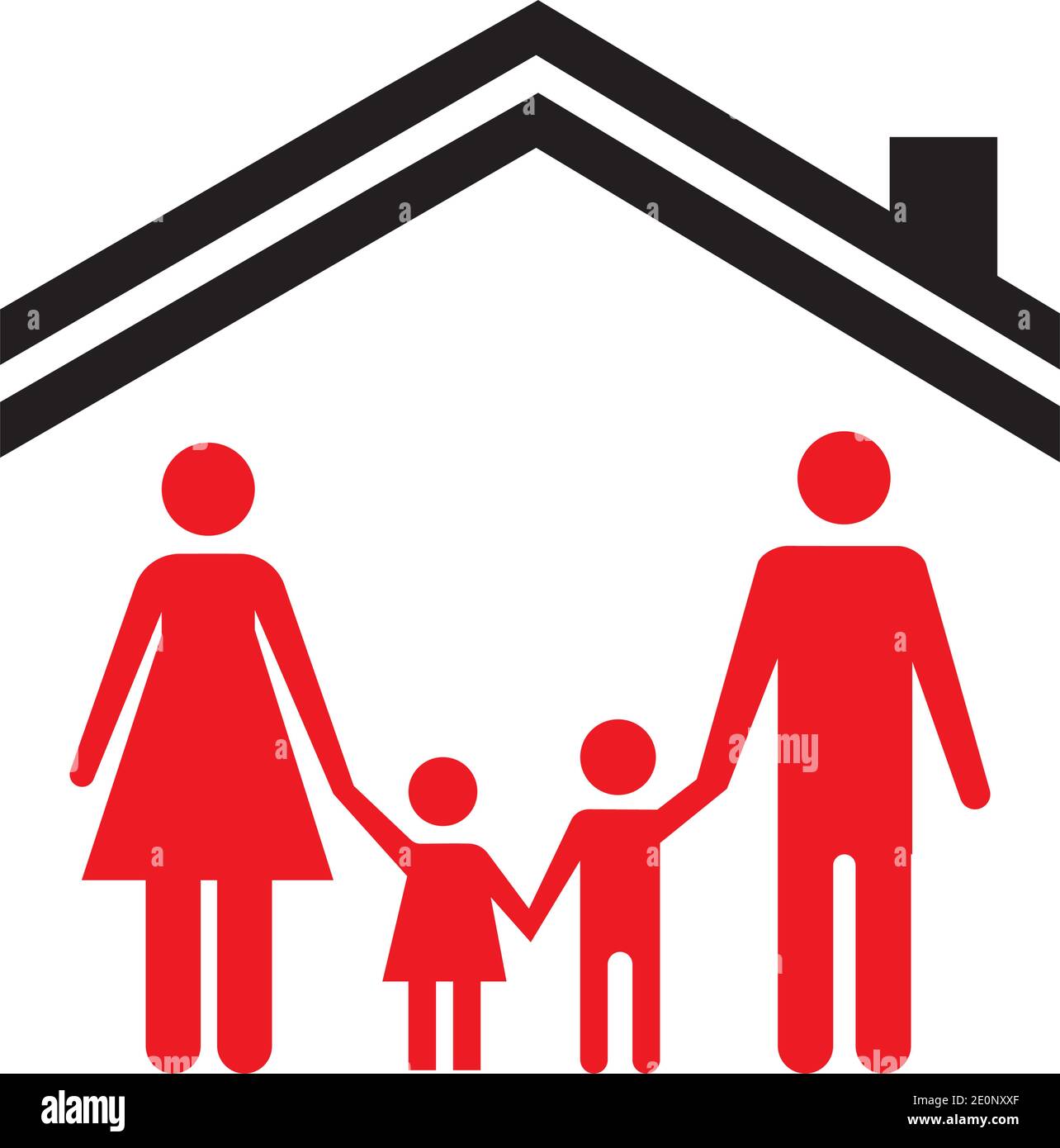 Family vector icon illustration ,family icon design ,illustration ...