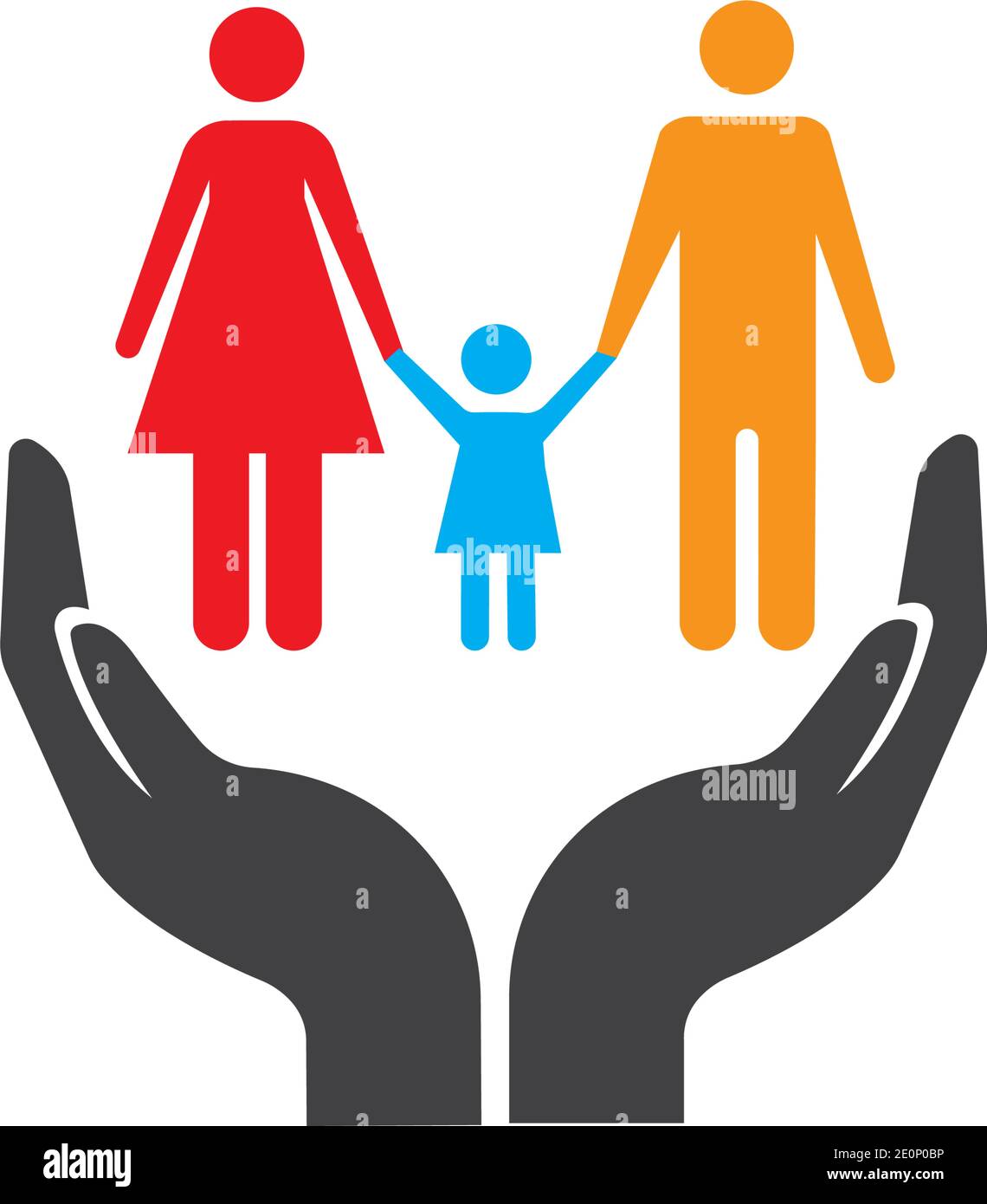 Family vector icon illustration ,family icon design ,illustration ...