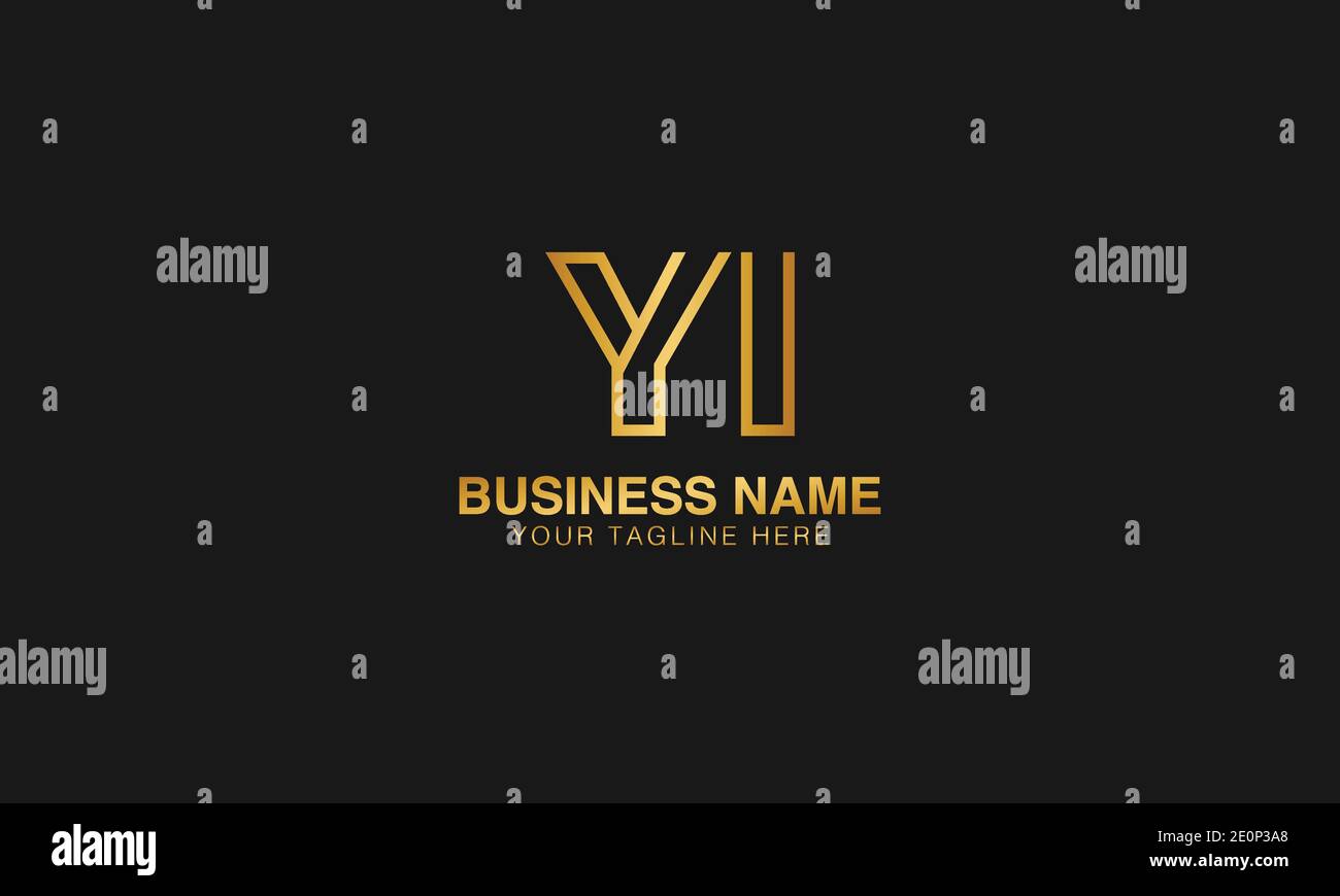 YI Y I initial logo | initial based abstract modern minimal creative ...