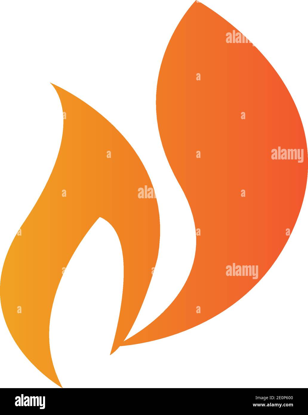Fire with flame and feuer mit flame Logo - Vector Stock Vector Image ...