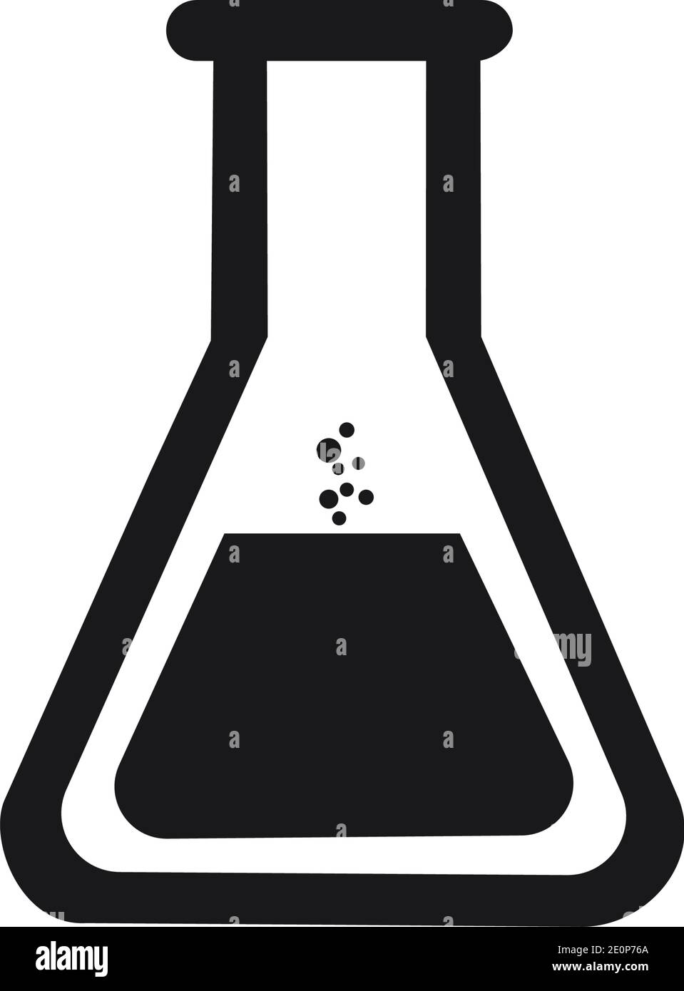 laboratory glass icon .... laboratory flask icon vector. flask vector ...