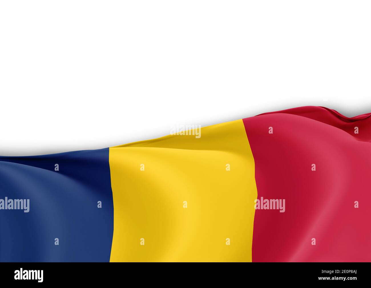 Chad national flag in hi-res stock photography and images - Alamy