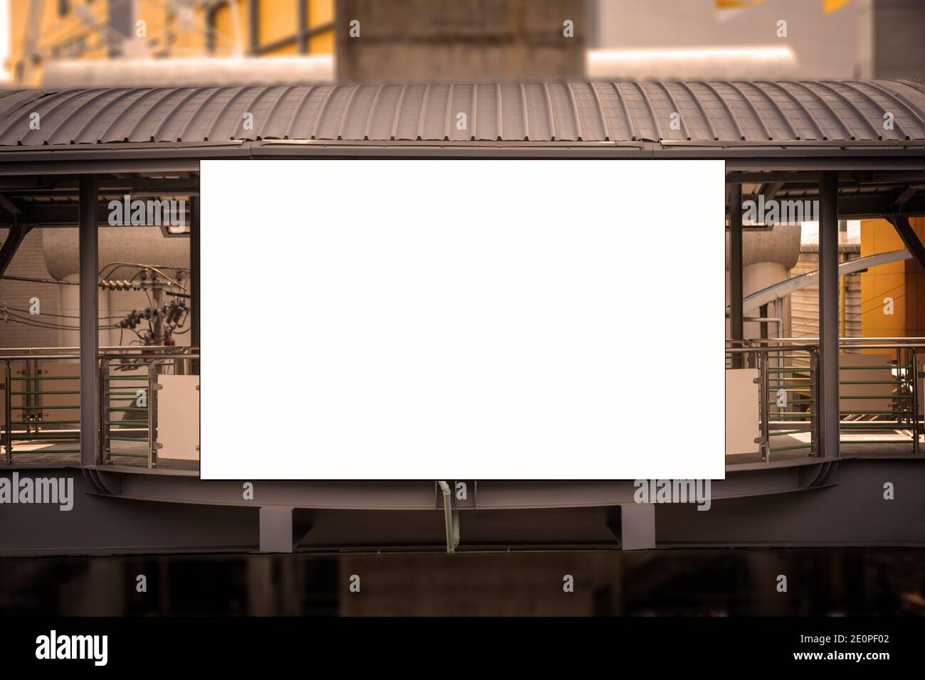 Blank Sign Board Railway Station High Resolution Stock Photography and ...