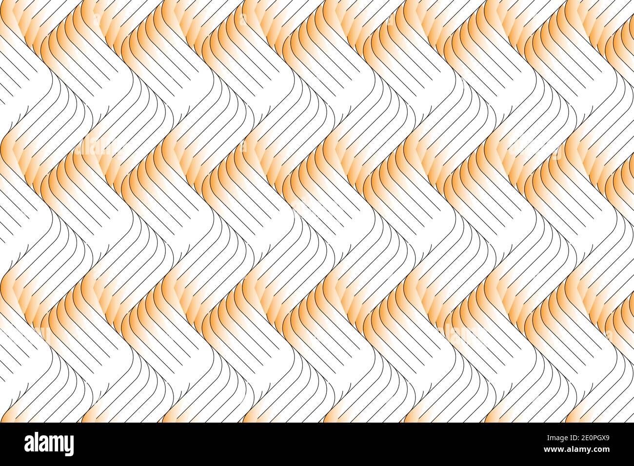 Yellow linear wave pattern background Stock Vector Image & Art - Alamy