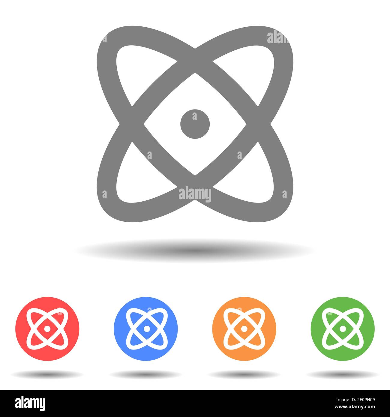 Quantum atom model Cut Out Stock Images & Pictures - Alamy