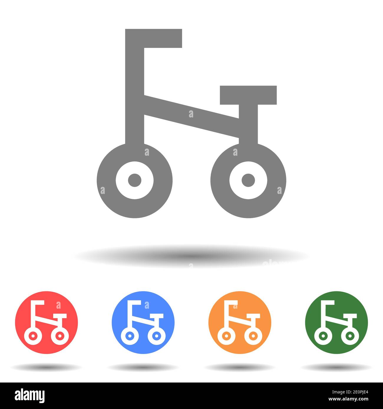 Bike icon vector logo with a isolated background Stock Vector Image ...