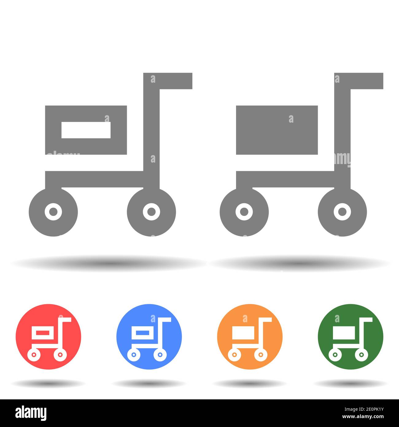 Empty cart icon hi-res stock photography and images - Alamy