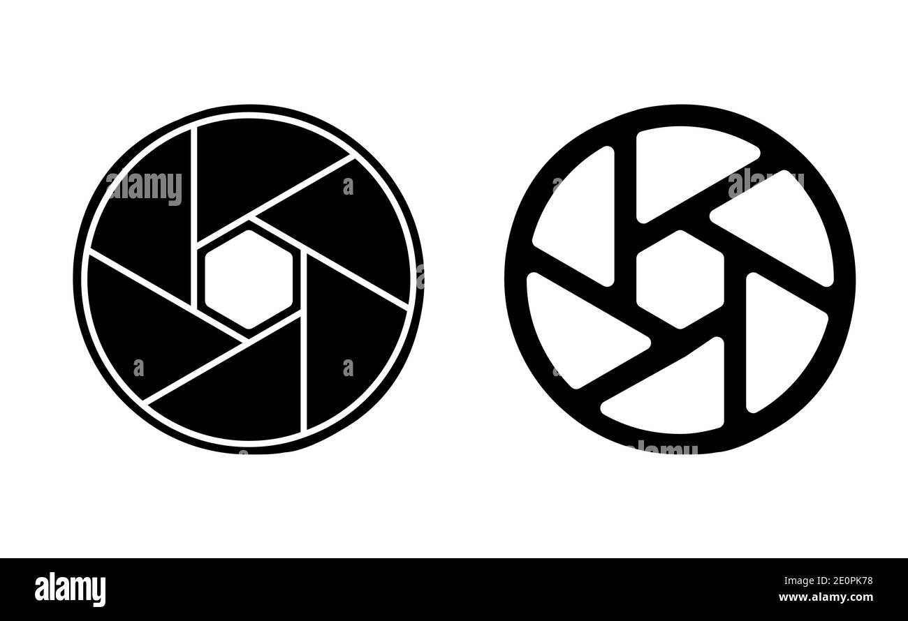 Camera shutter vector icon Stock Vector Image & Art - Alamy