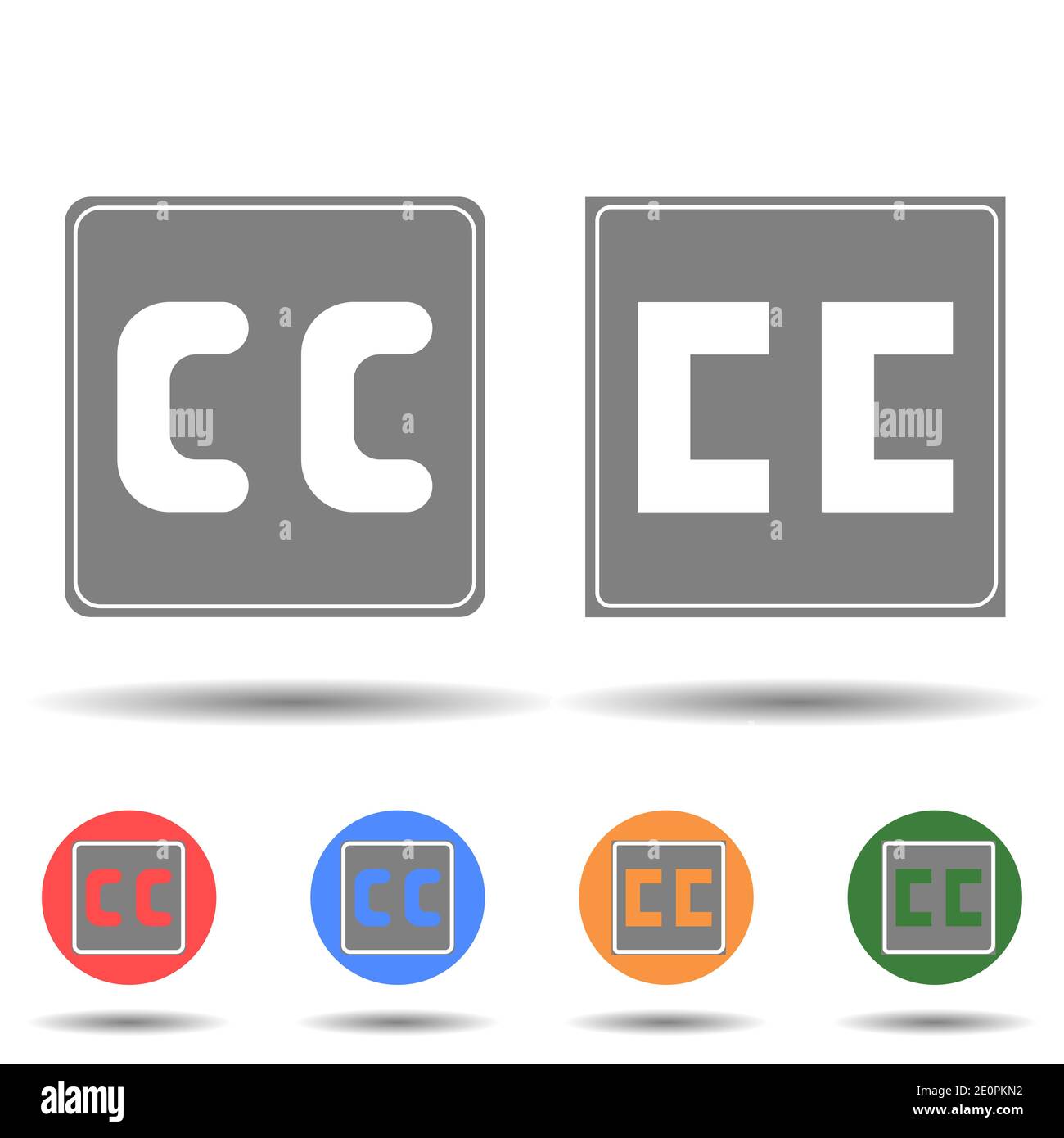 Creative commons logo hi-res stock photography and images - Alamy