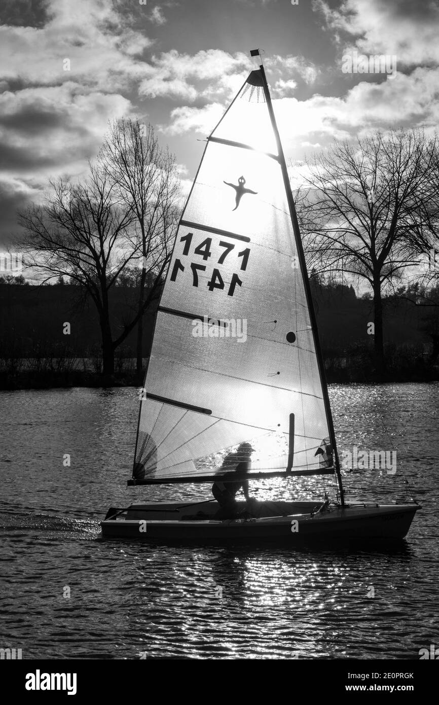 Man in river thames Black and White Stock Photos & Images - Alamy