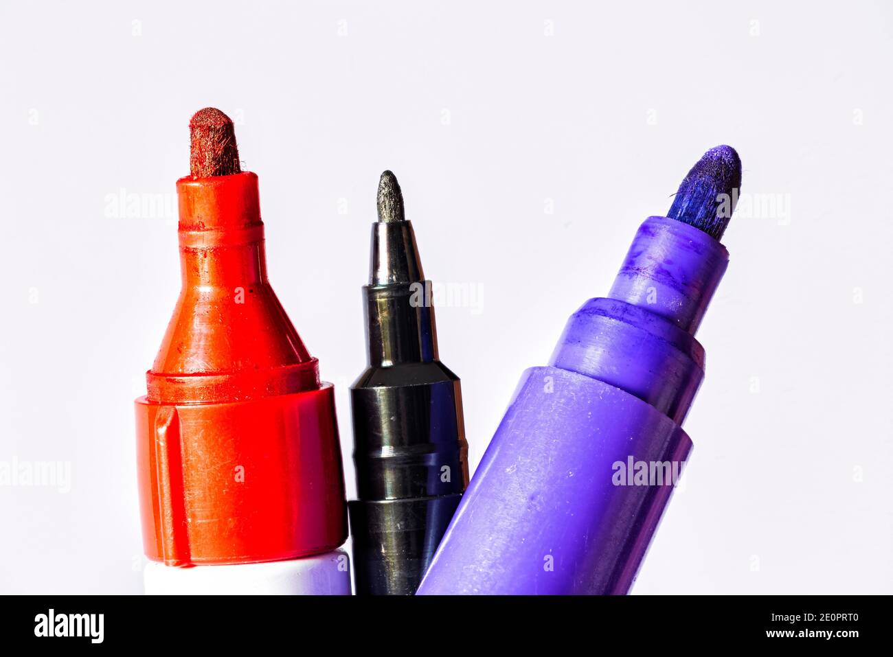 Red And Blue Pens High Resolution Stock Photography and Images - Alamy