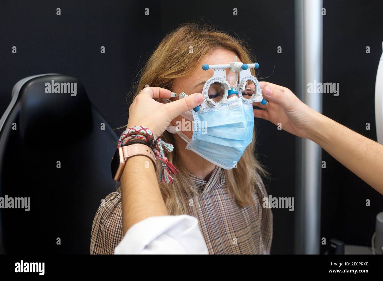 Female patient having physical exam hi-res stock photography and images ...