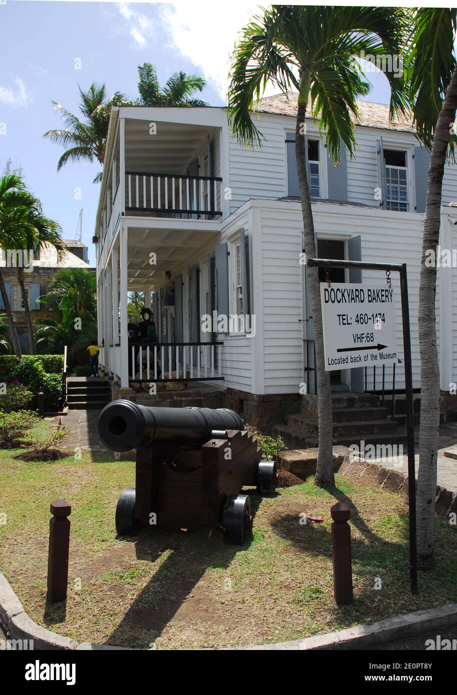 Caribbean: Antigua: English Harbour: Nelson's Dockyard: Museum Stock ...