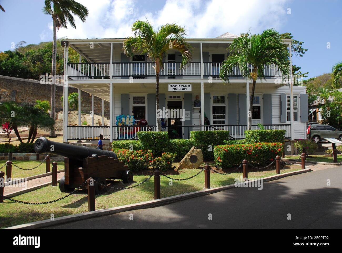 Caribbean: Antigua: English Harbour: Nelson's Dockyard: Museum Stock ...