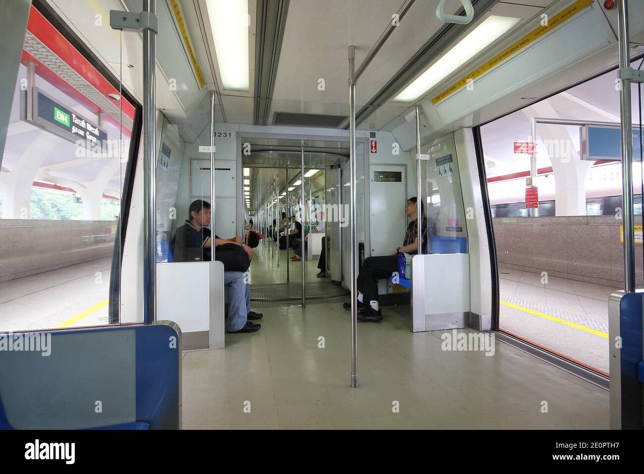 Inside Mrt Train Singapore High Resolution Stock Photography and Images ...