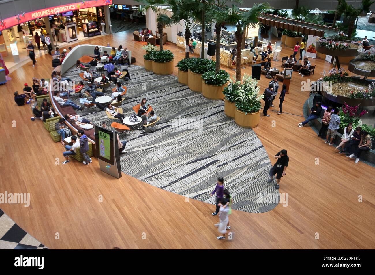 Singapore Changi International Airport High Resolution Stock ...