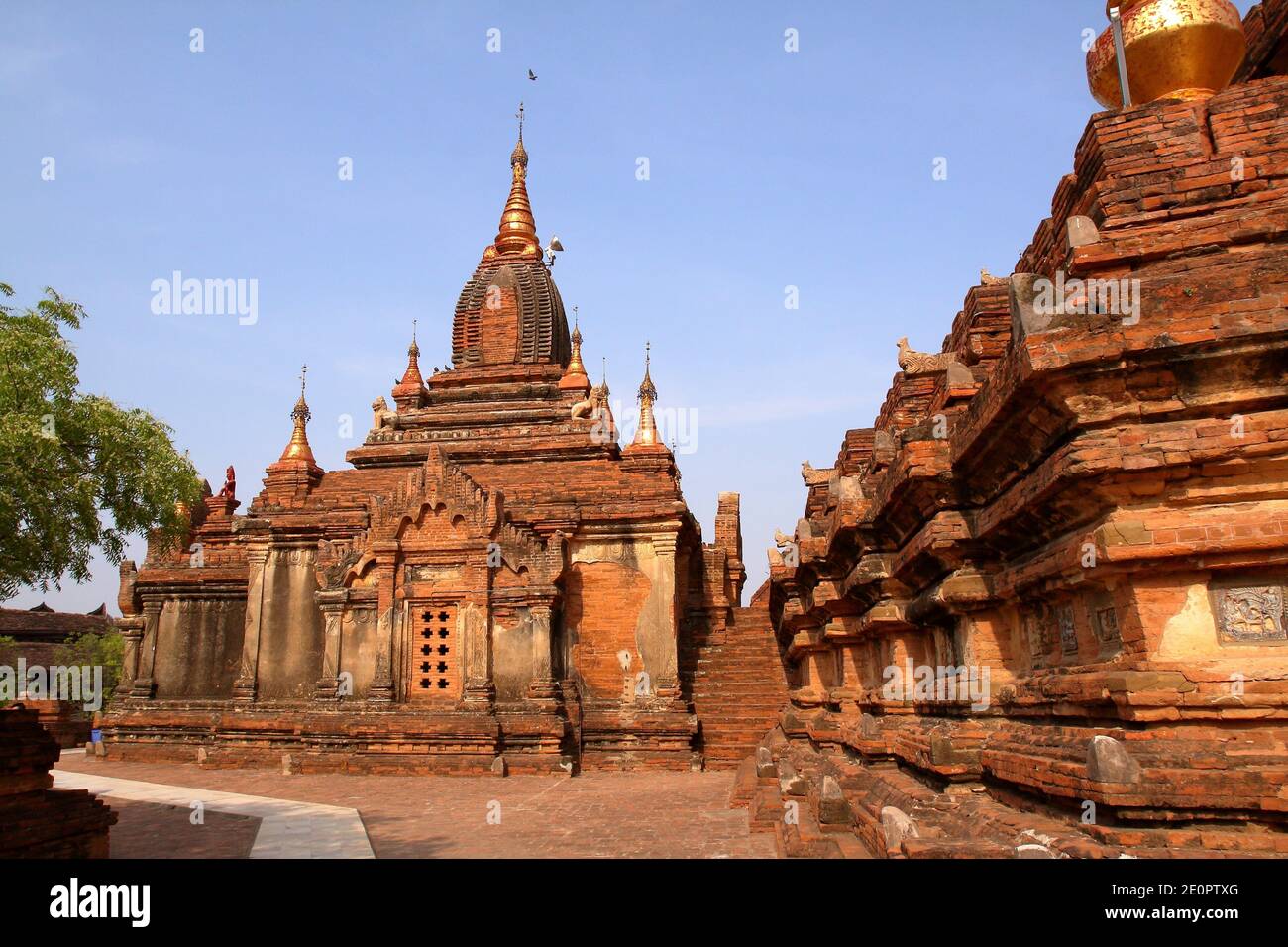 Monk view bagan hi-res stock photography and images - Alamy
