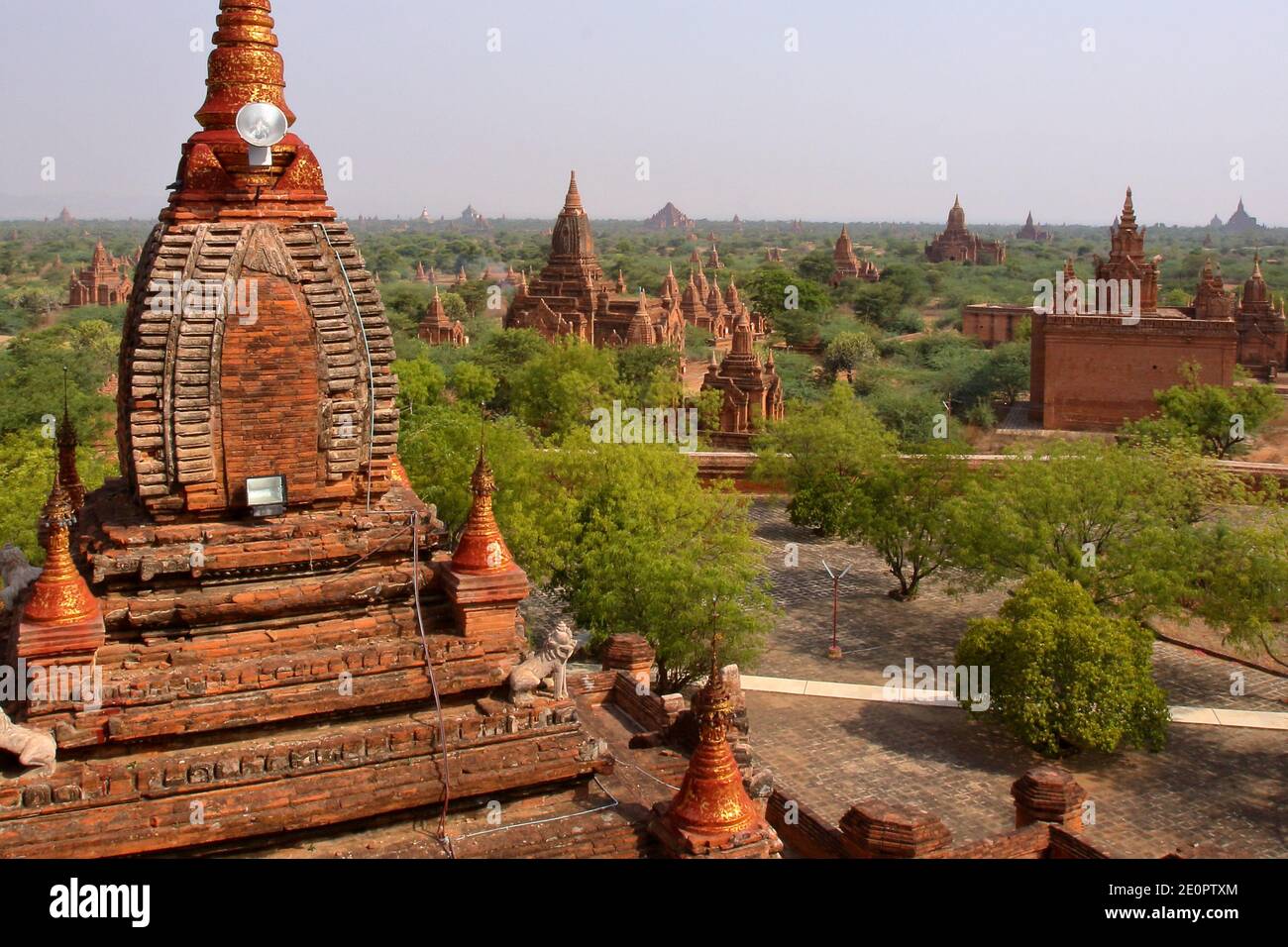 Monk view bagan hi-res stock photography and images - Alamy