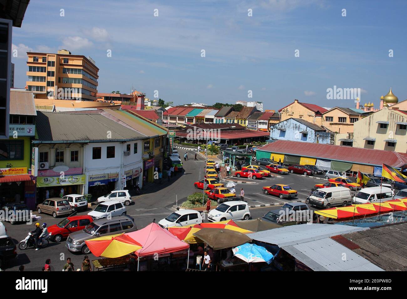Malaysia sarawak kuching main bazaar hi-res stock photography and ...