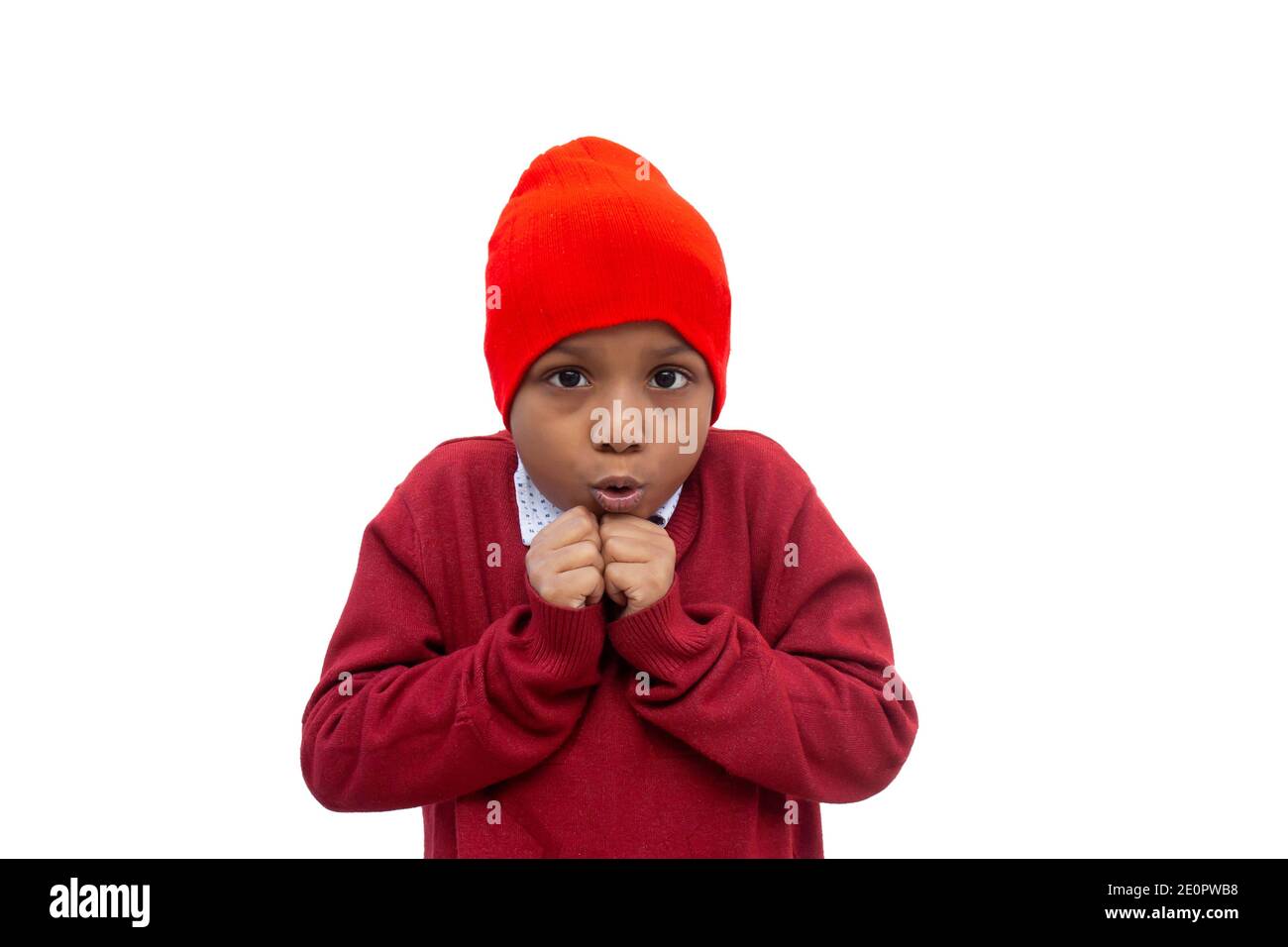 Kid Shivering In Cold High Resolution Stock Photography and Images - Alamy