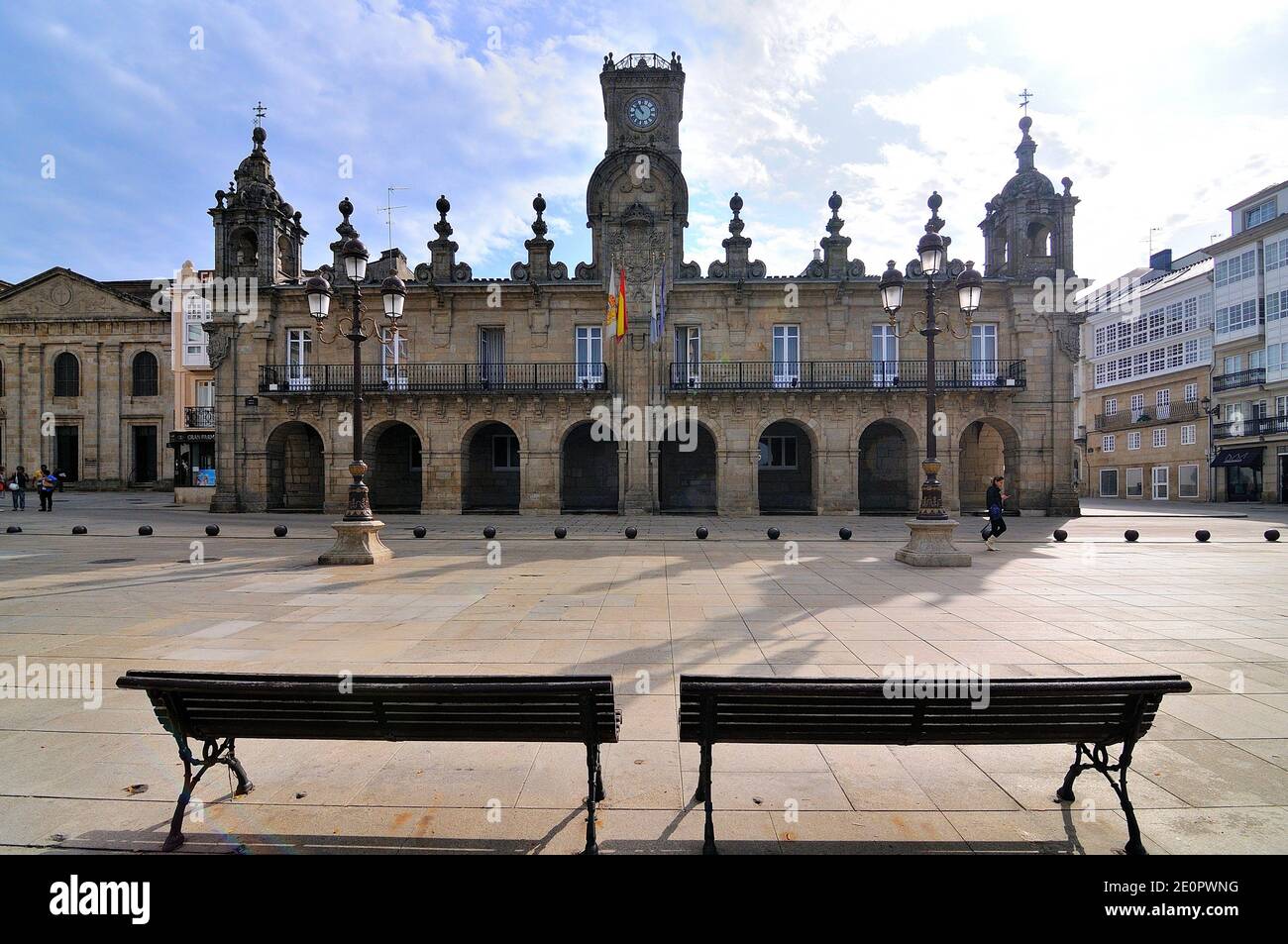 City hall lugo galicia hi-res stock photography and images - Alamy