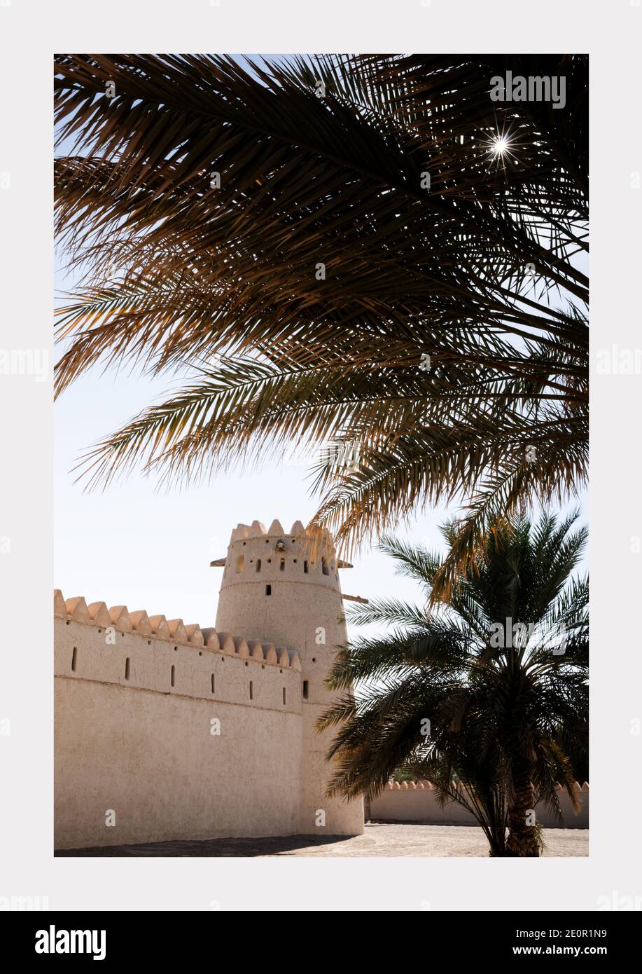 Picture from Al Jahili fort Stock Photo - Alamy