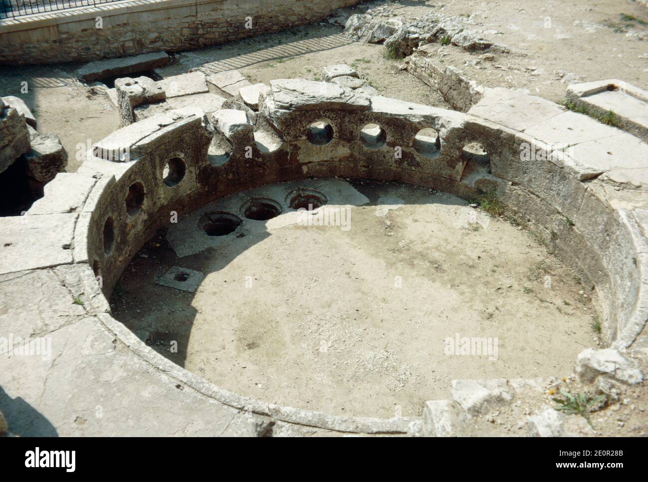 Nîmes, a city in the Occitanie region of southern France, important ...