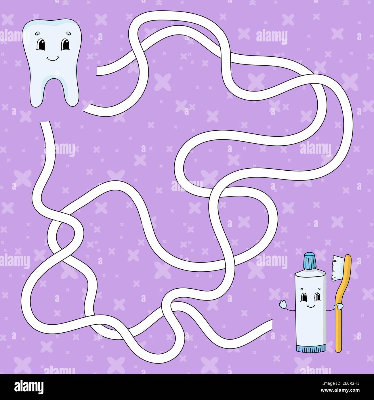 Maze tooth hi-res stock photography and images - Alamy