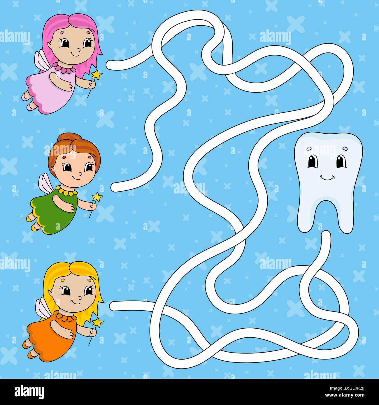 Maze. Game for kids. Funny labyrinth. Education developing worksheet ...