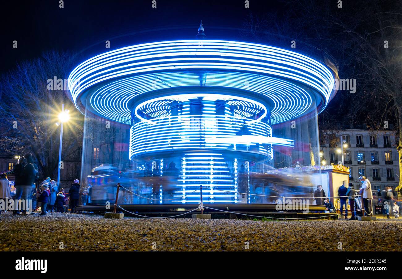 Long exposure carousel hi-res stock photography and images - Alamy