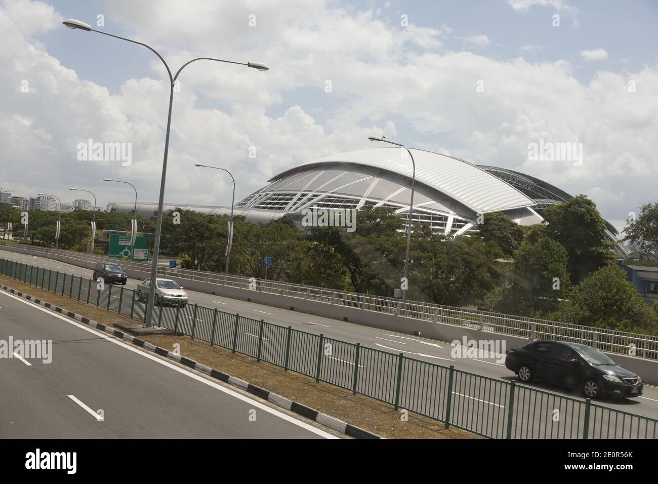OCBC Aquatic Centre in SIngapore Stock Photo - Alamy