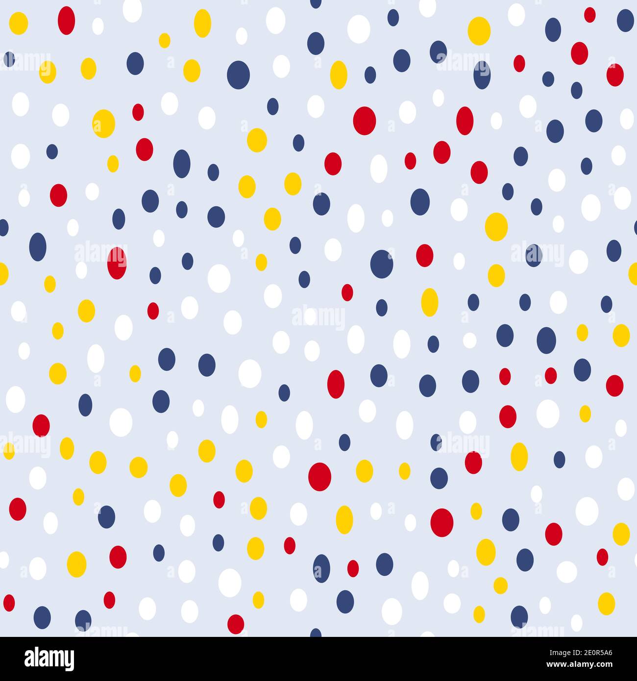 Red And Blue Polka Dots
