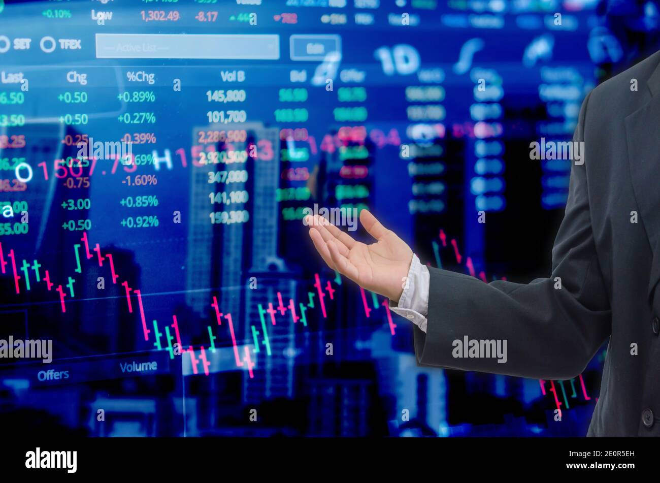 Investment graph hi-res stock photography and images - Alamy