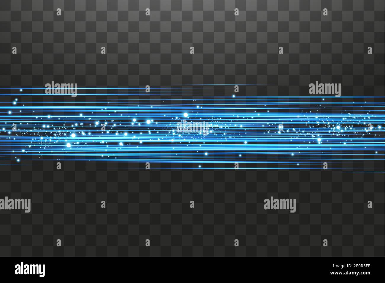 Luminous blue abstract sparkling lined background. Premium Stock Vector ...