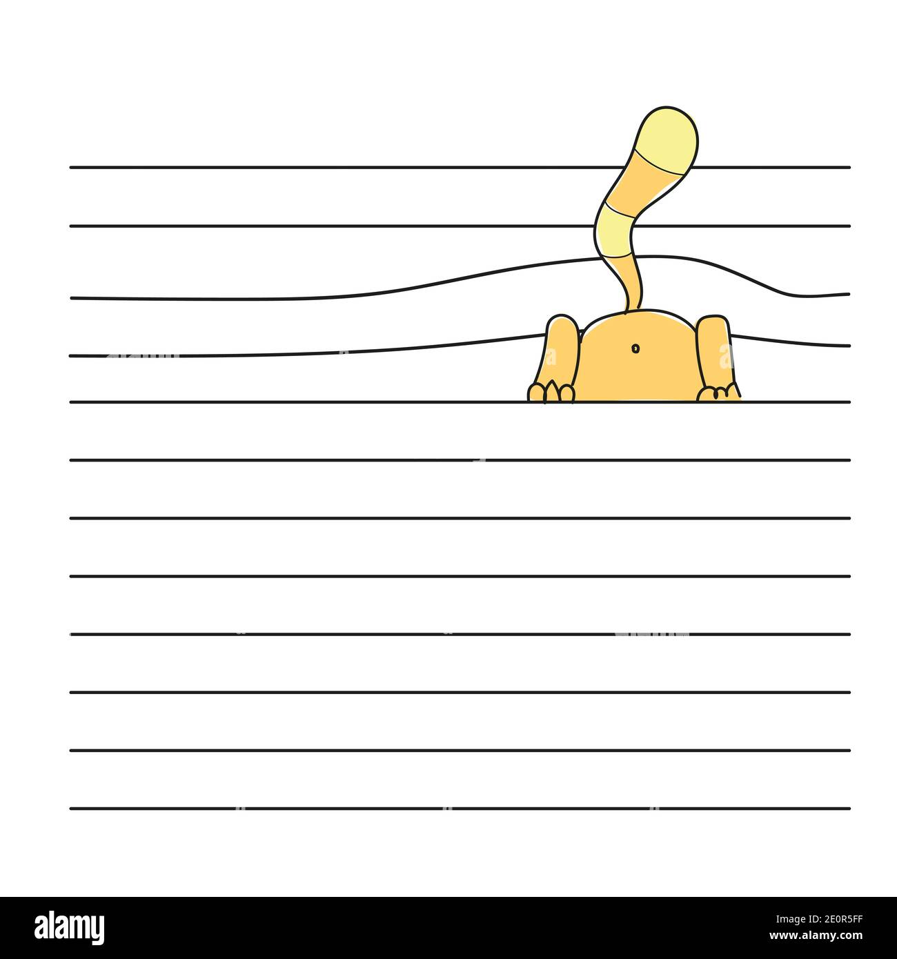 Cat behind window, vector. Window blinds illustration. Cartoon ...