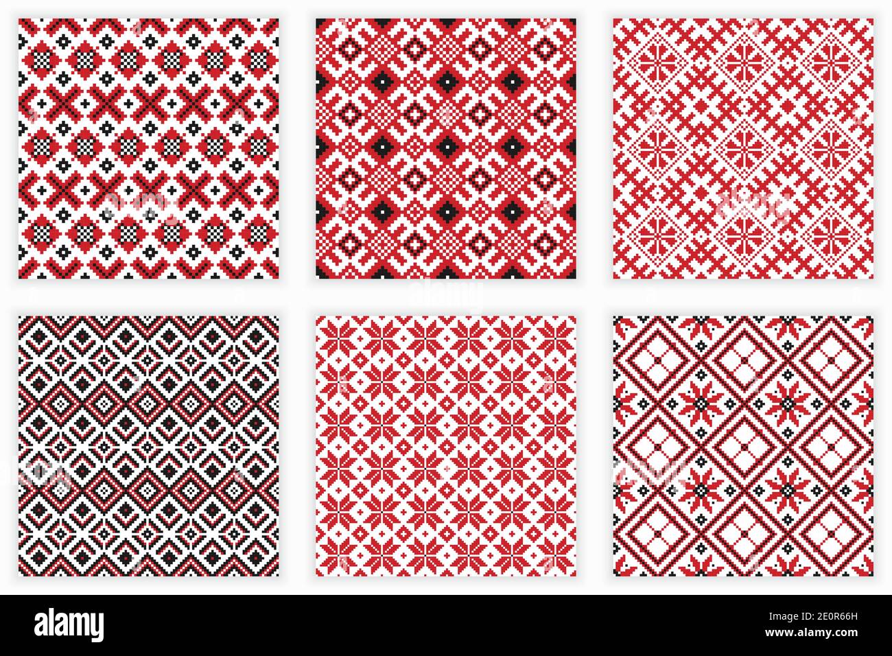 Ukrainian traditional embroidery patterns Cut Out Stock Images ...