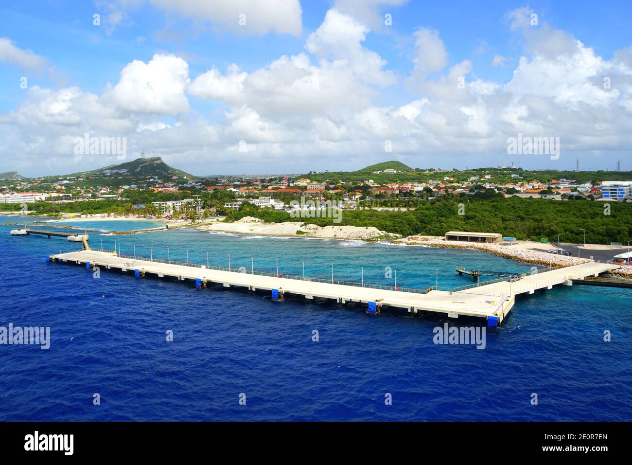 Curacao island aerial view hi-res stock photography and images - Alamy
