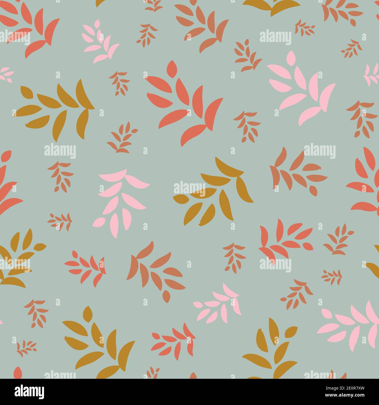 Scattered plants Stock Vector Images - Alamy
