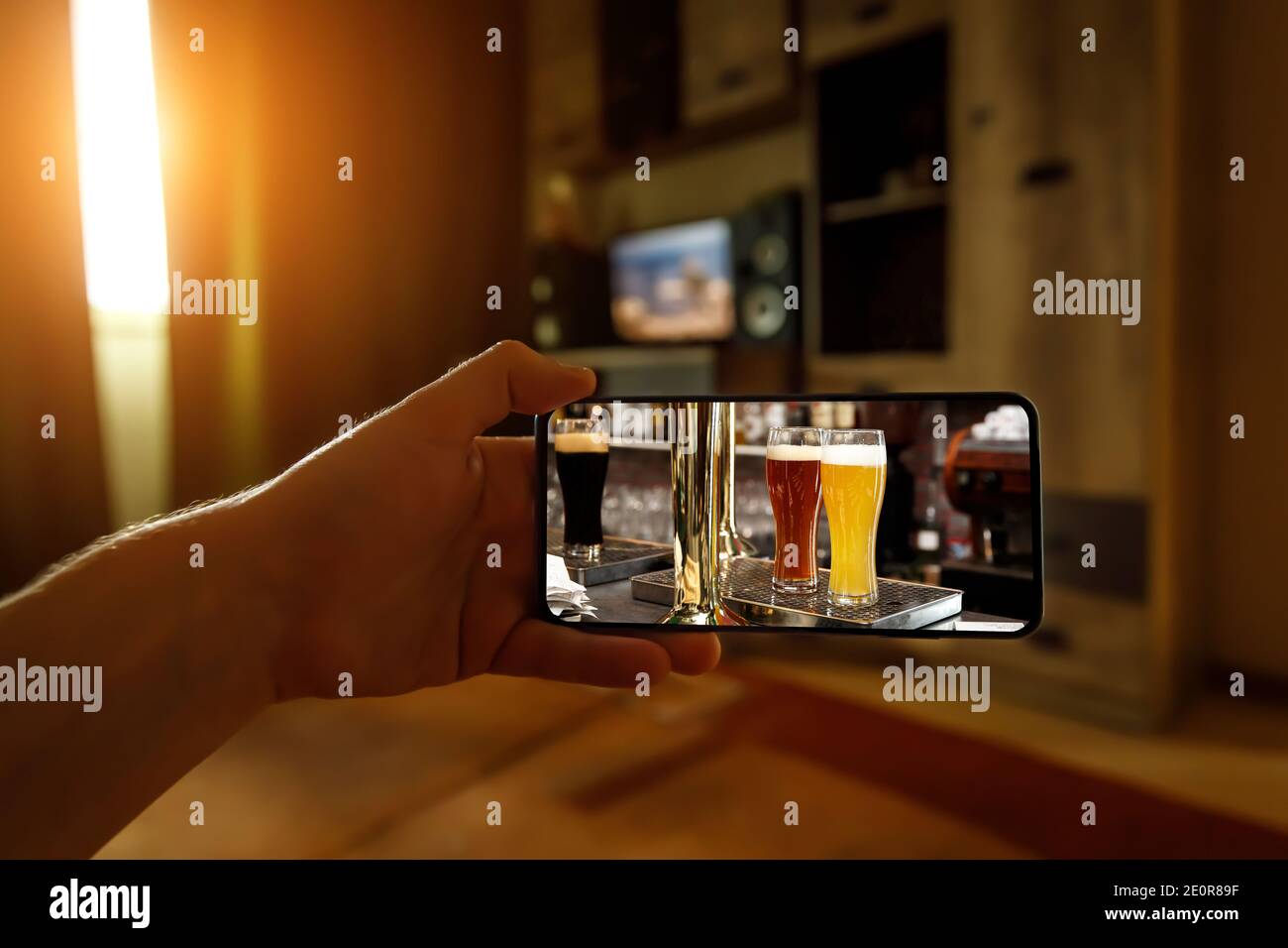 Bar via the internet. Using technologies for online drinking at home ...